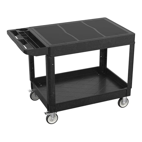 550LBS Utility Cart, Flat top 46x25 Inch Utility Cart with Wheels,Heavy ...