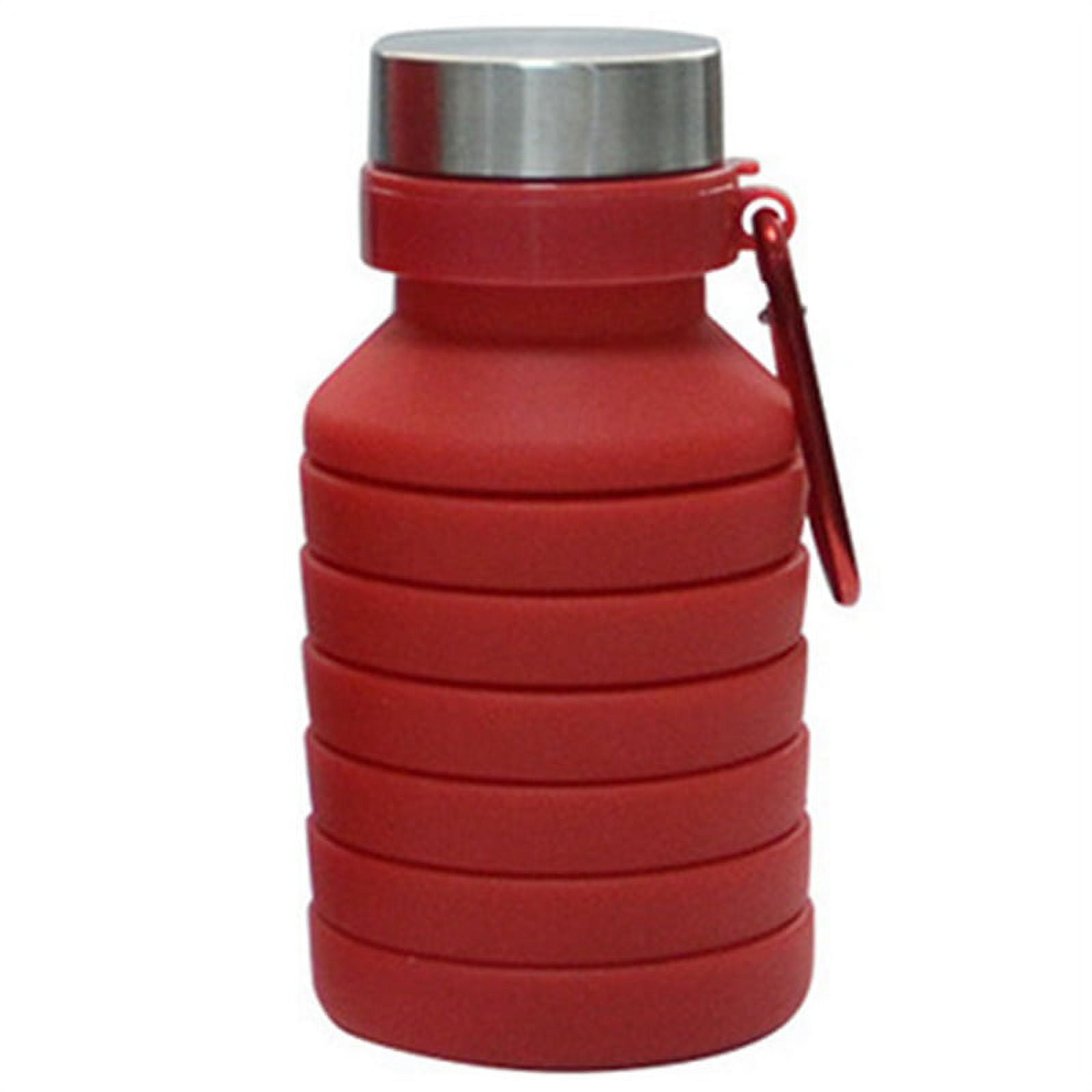 550ML Folding Cup Sports Travel Mug Foldable Telescopic Silicone Water ...