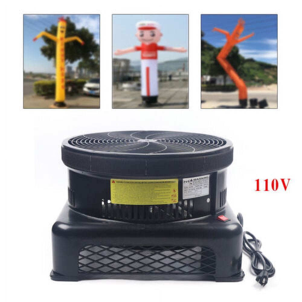 550W Air Blower Fan For Inflatable Wind Dancer Dancing Tube Man Puppet ...