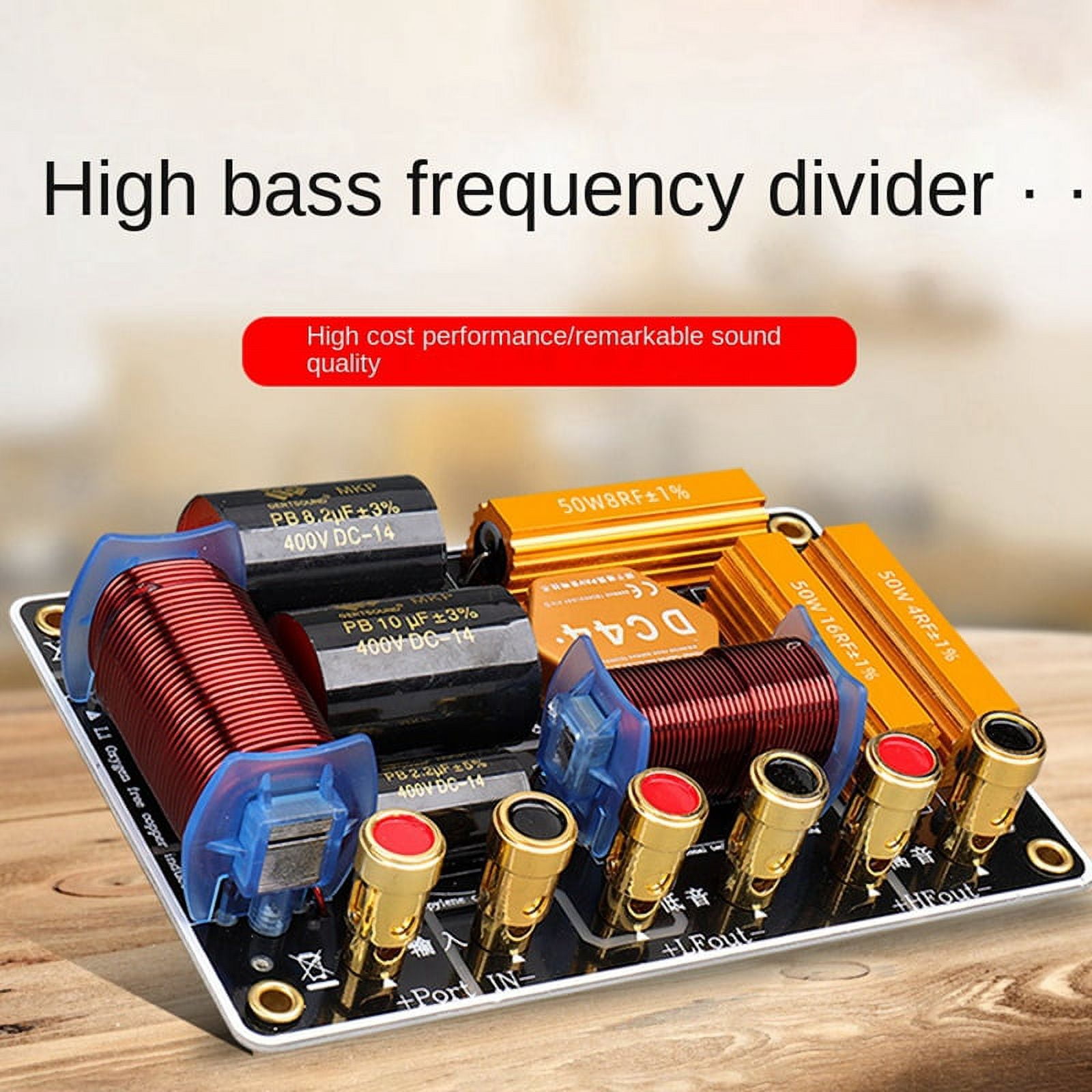 550W Audio Frequency Divider Two Way Speaker Crossover 15 12Inch Stage ...