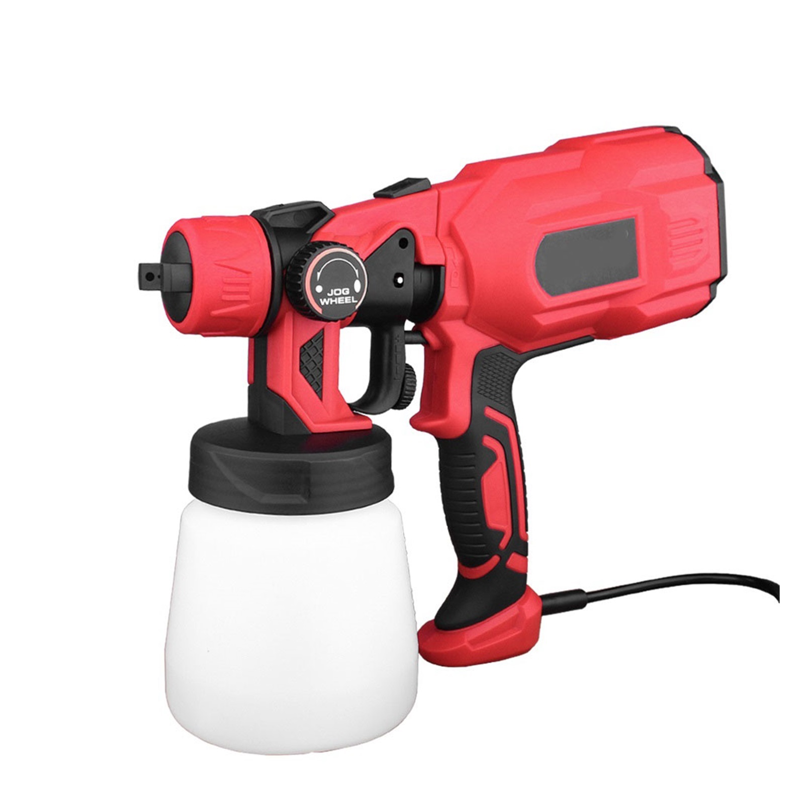550W HVLP Electric Spray Gun Paint 800ML 3 Nozzles High Power Electric ...