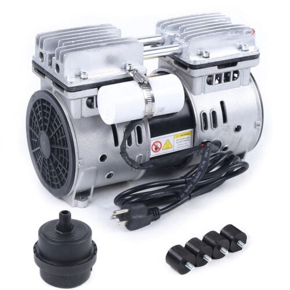 550W Oilless Diaphragm Vacuum Pump Industrial Oil Free Piston Vacuum ...