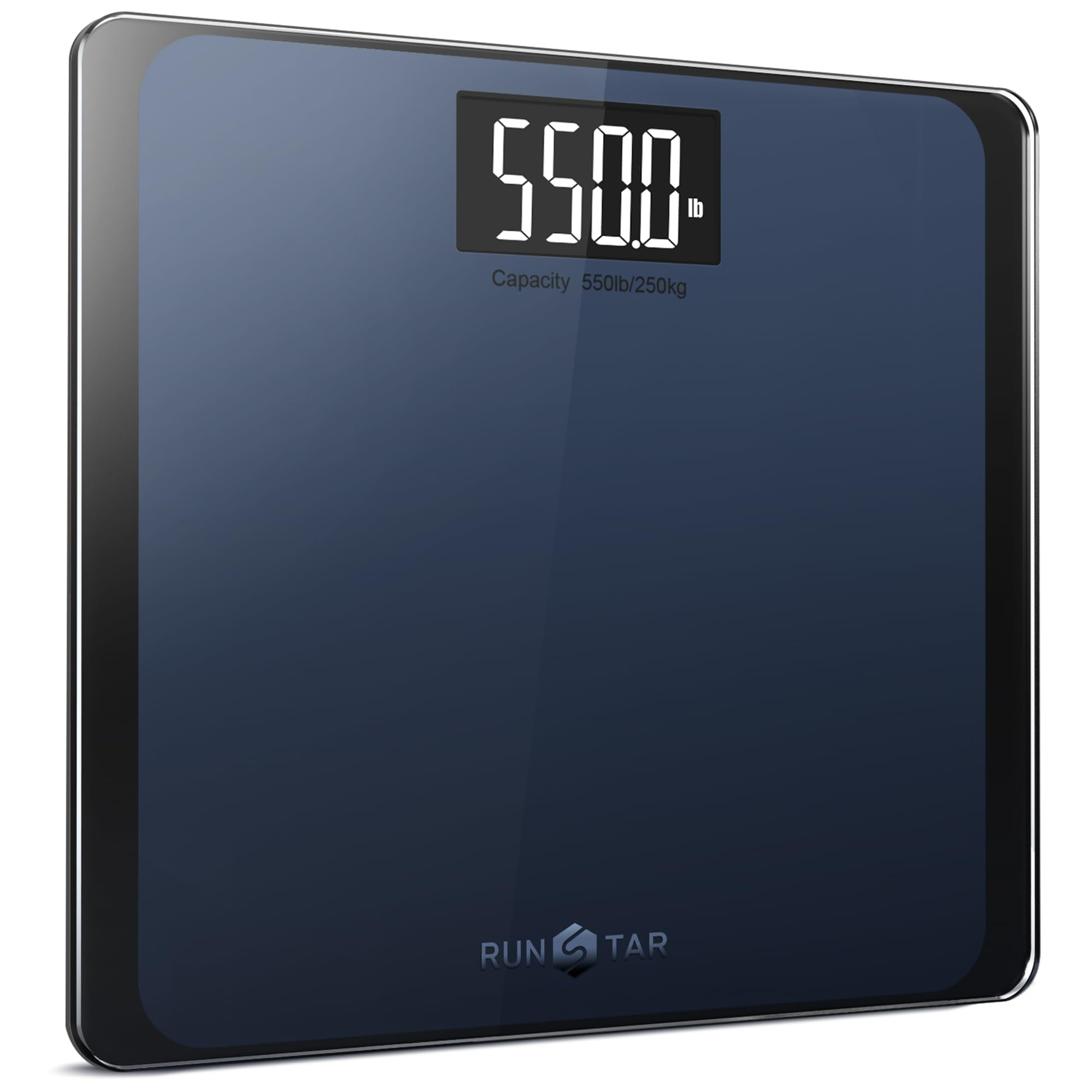 550lb Bathroom Digital Scale for Body Weight with Ultra-Wide Platform ...