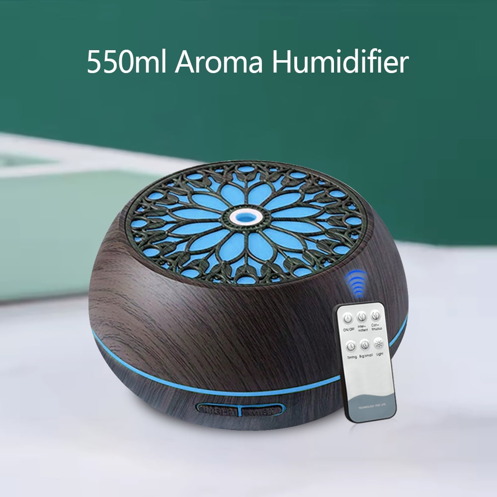 550ml Cool Mist Humidifier & Diffuser | 6 Essential Oils Soundwave ...