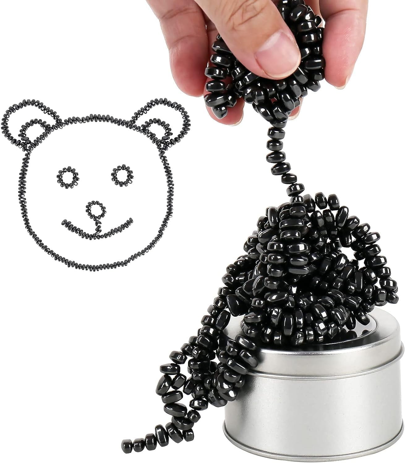 550pcs Ferrite Putty, Fidget Toys, Fidget Toys Adults, Desk Fidgets ...