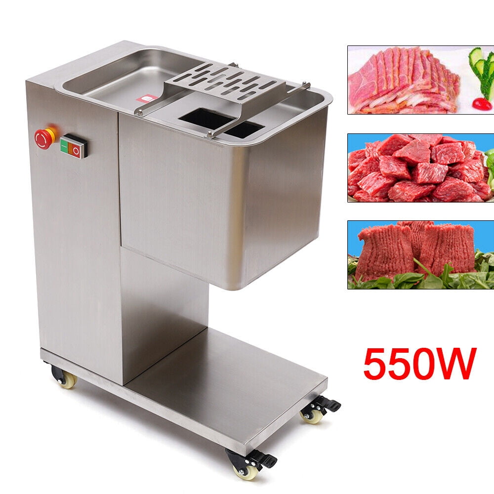 550w Commercial Meat Slicer Meat Cutter Stainless Steel Electric Meat ...