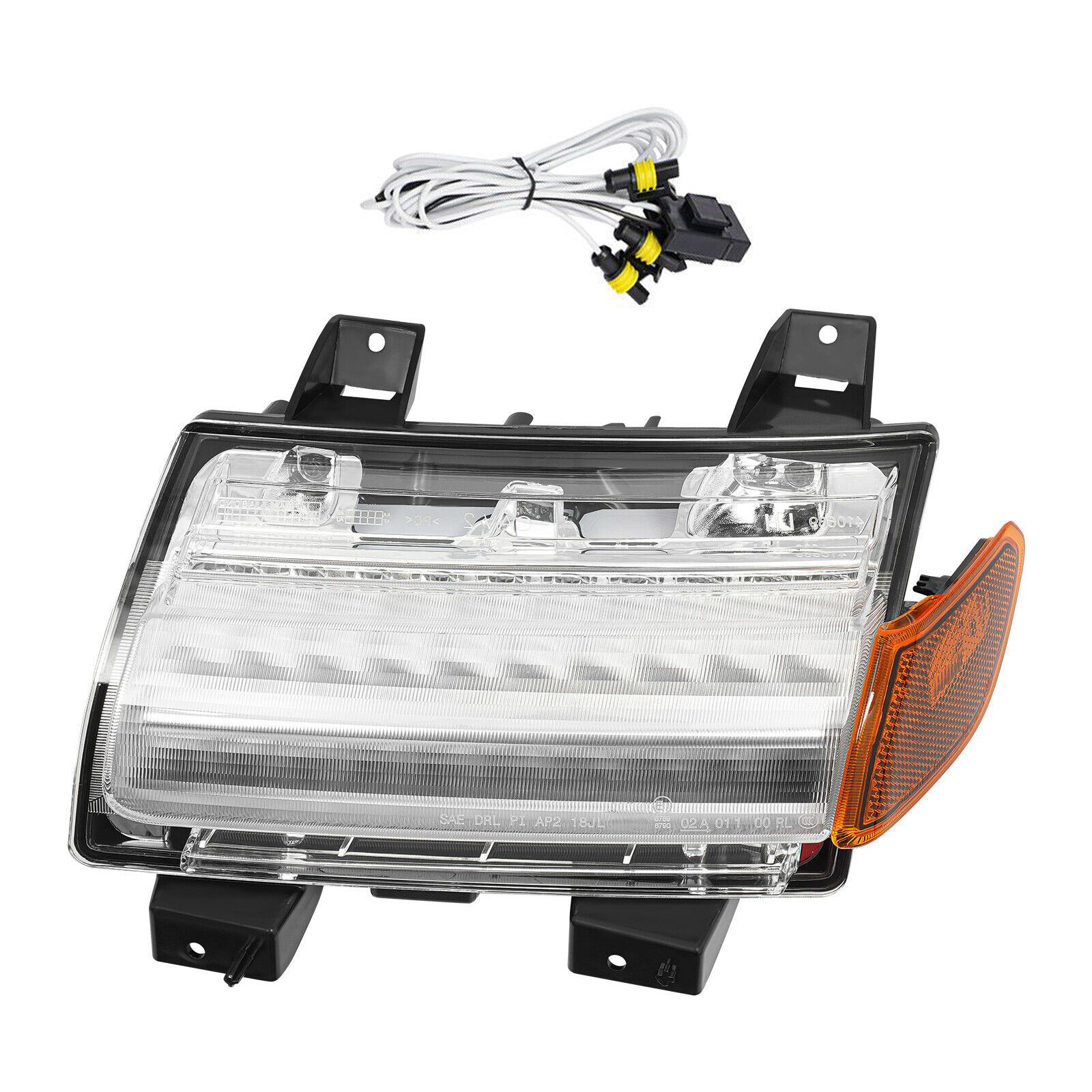 55112885AF Left Side LED Turn Signal Light LH DRL For Jeep Wrangler JL ...