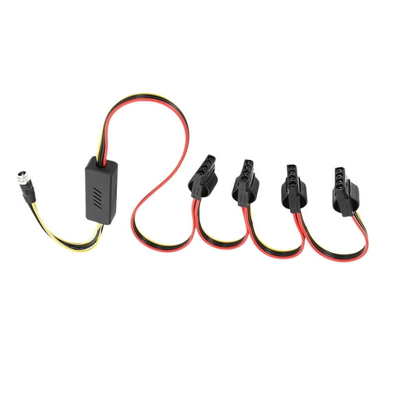 5525 To 4Pin Hard Drives Power Supply Cable 12V To 5V Hard Drives Disk ...
