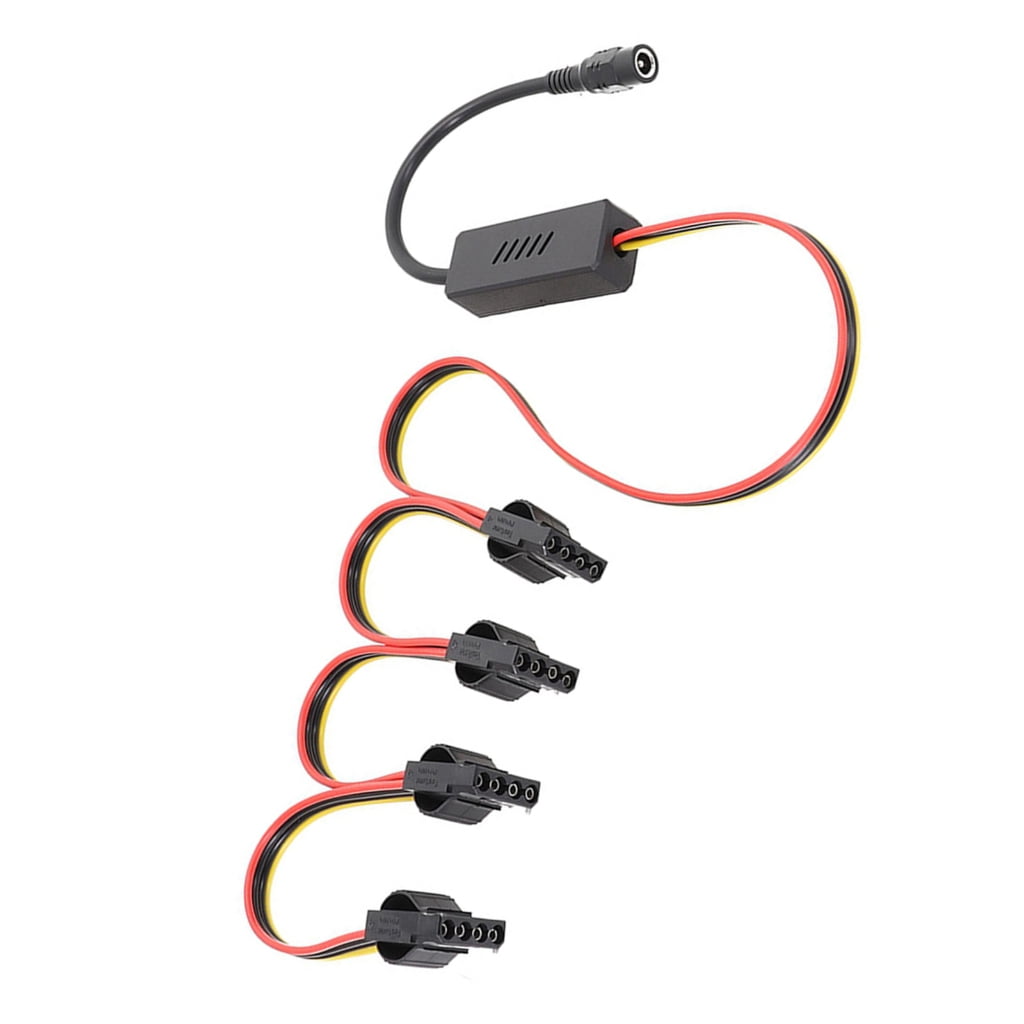 5525 to Molex 4Pin HDD Extension Power Adapter Cable 12V To 5V Step ...