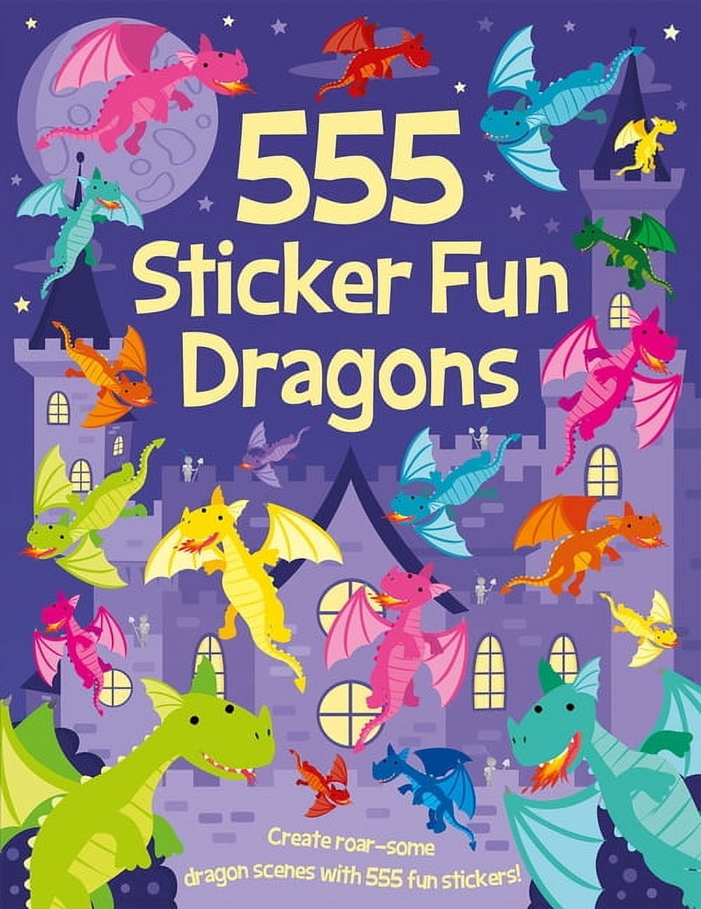 555 Sticker Fun 555 Sticker Fun - Dragons, (Paperback) - Walmart.com