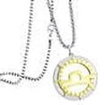 ‎555Jewelry Stainless Steel Libra Necklace for Wife, Horoscope ...