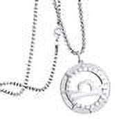 ‎555Jewelry Stainless Steel Libra Necklace for Wife, Horoscope ...