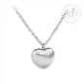 555Jewelry Stainless Steel Vintage 3D Puffed Heart Necklaces for Women ...