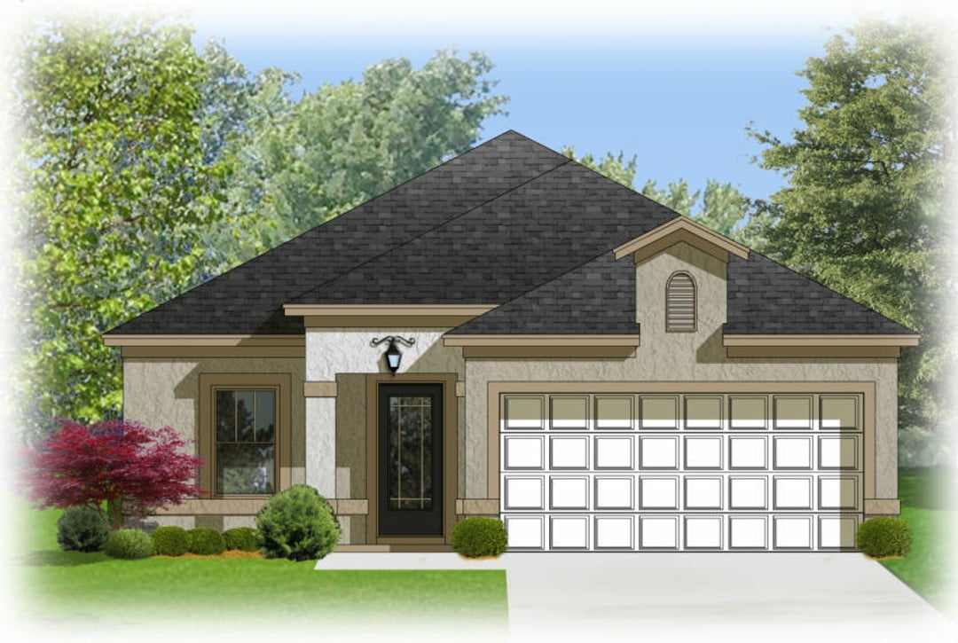 556-14491: Southwestern Traditional 3 Bed, 2 Bath Luxury Home Plan ...