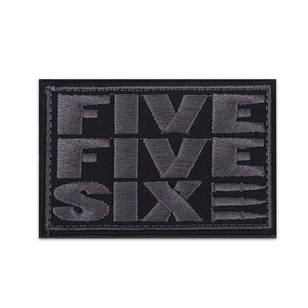 556 Model Embroidered Arm Badge Applique Hook & Loop Patch for Uniforms ...