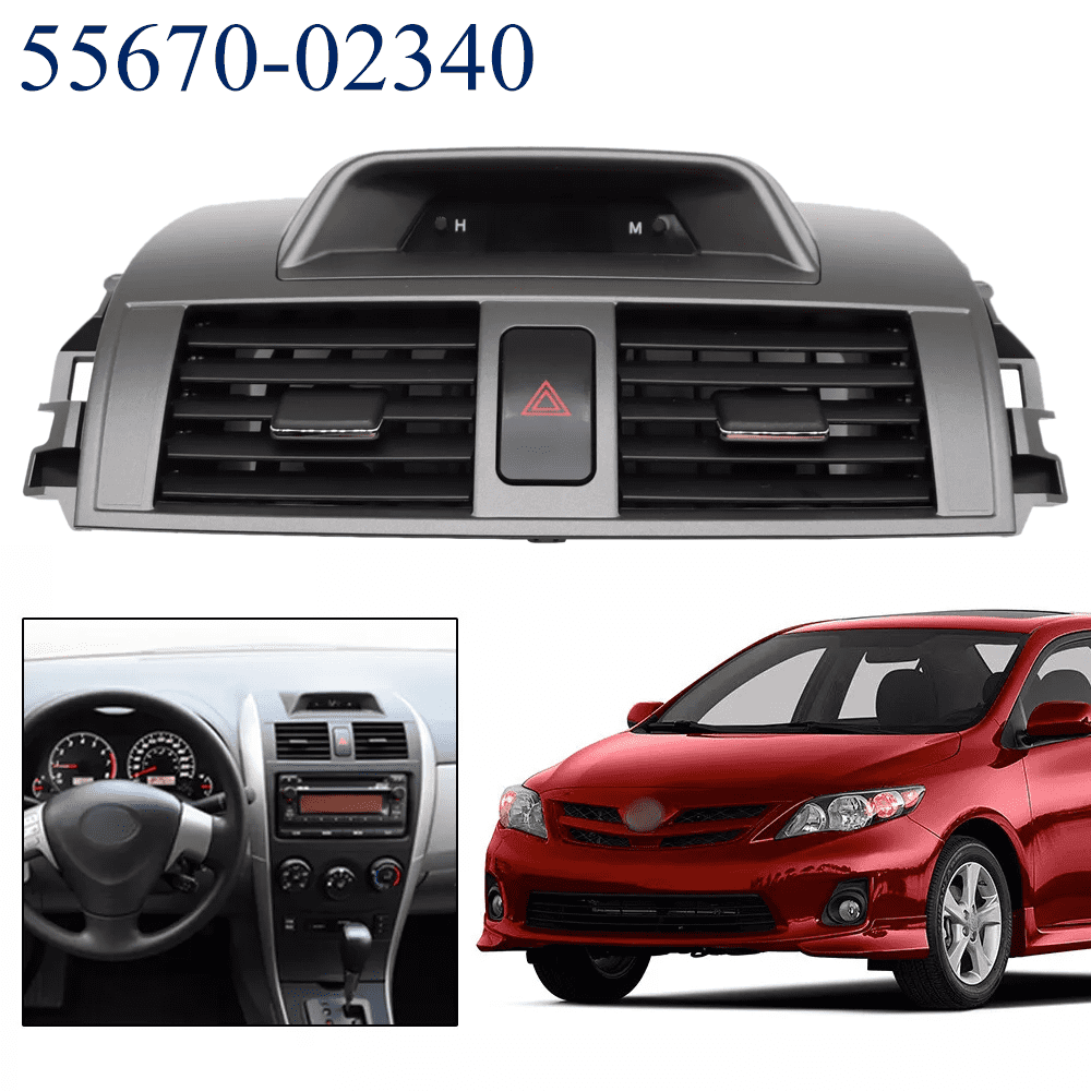 55670-02340 Front Center Dash A/C Outlet Air Vent Panel For Toyota ...