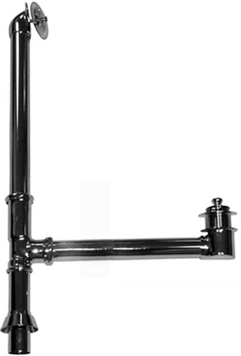 5599E-CP Extended Tub Waste & Overflow Polished Chrome - Walmart.com