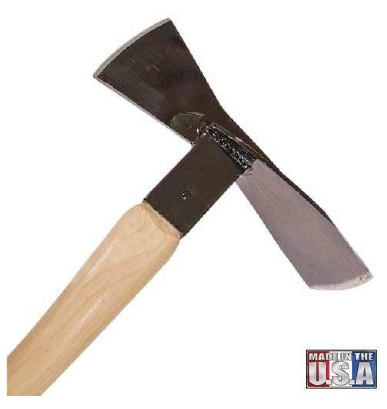 55HX Pulaski Hoe Axe with Wooden Handle - 40-inch, Natural - Walmart.com