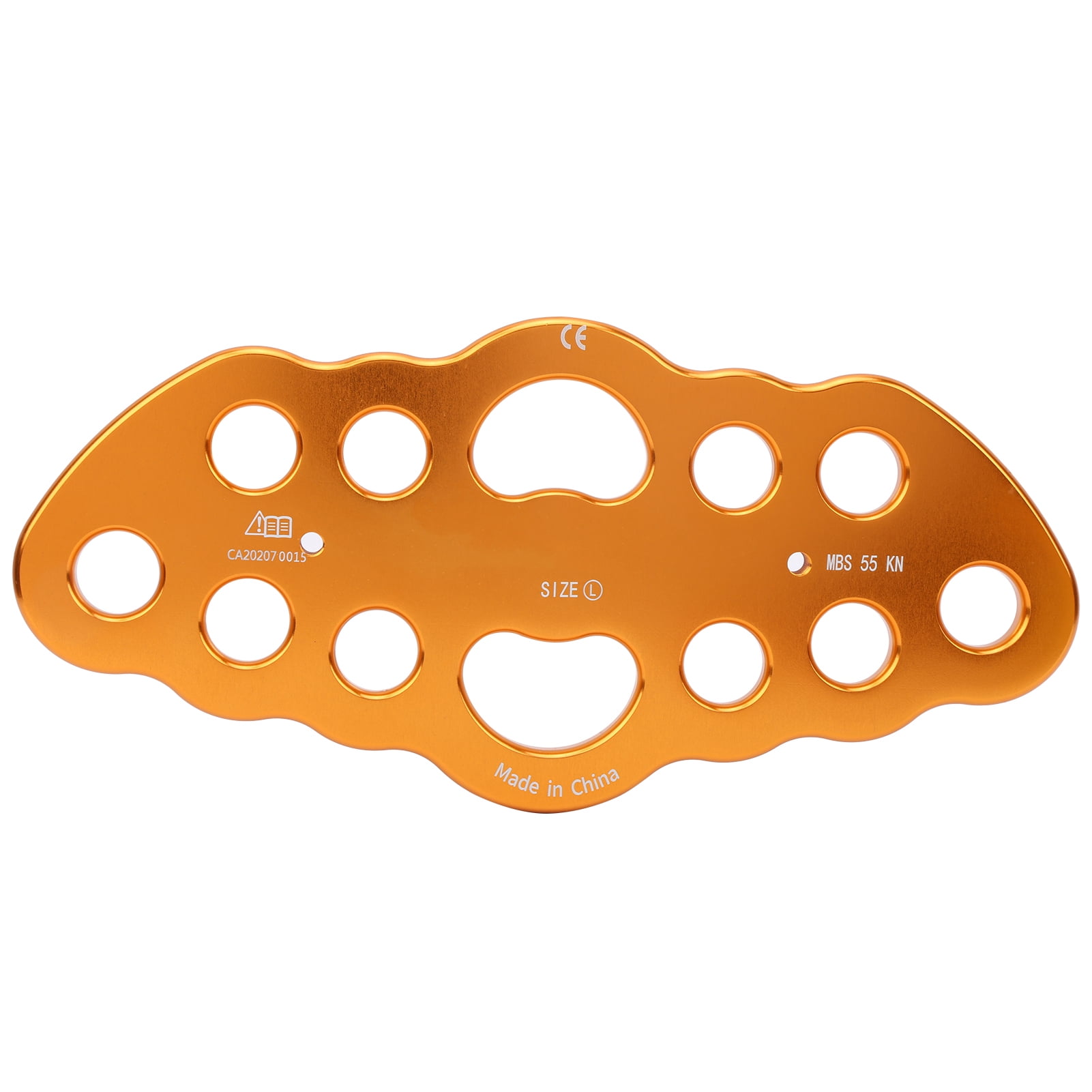 55KN 12 Holes Outdoor Rope Rigging Plate Rock Climbing MultiPoint ...