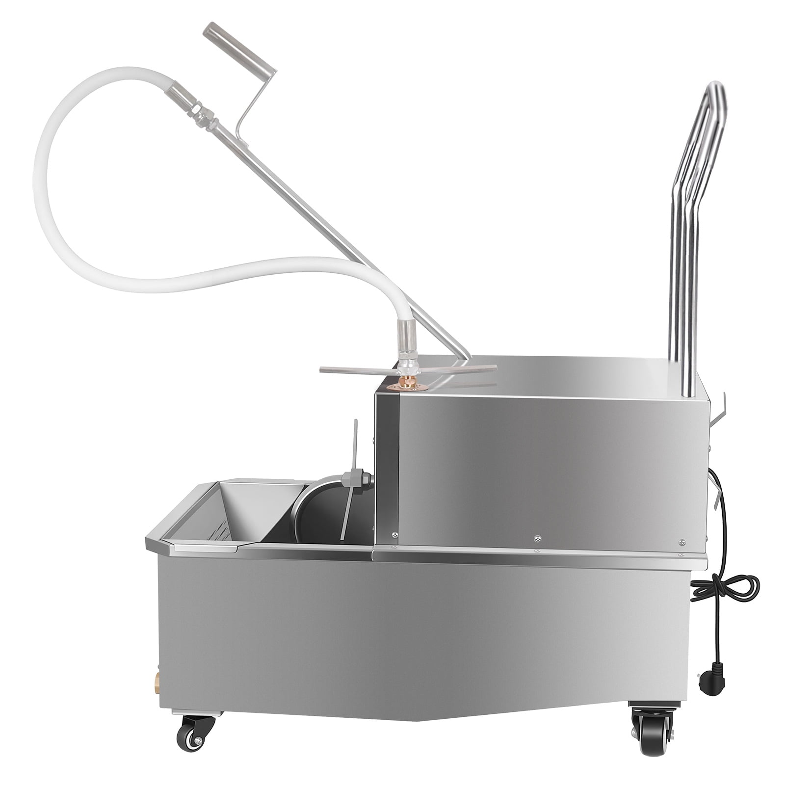 55L/14.54 Gal Commercial Fryer Filter Machine, 550W 110V Commercial ...
