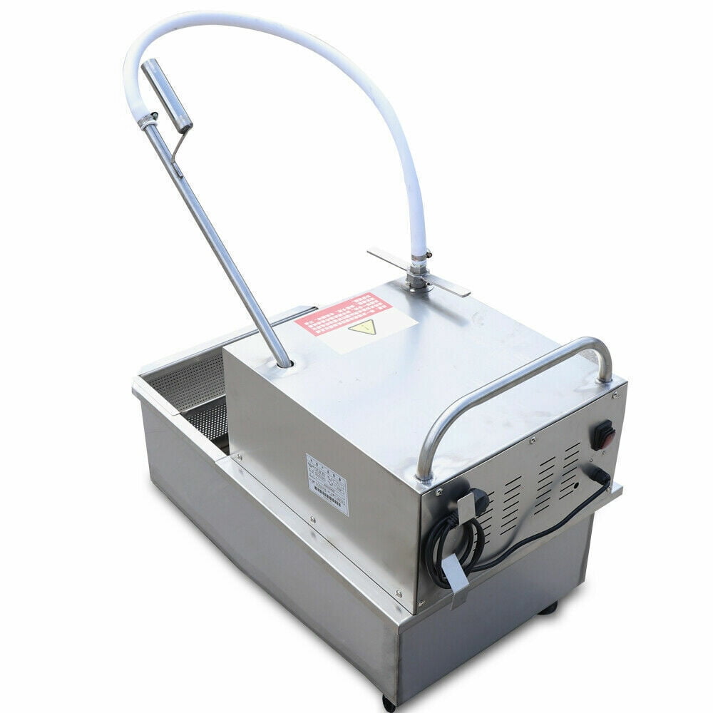 55L Fryer Oil Filter Cart Machine Commercial Kitchen Oil Filtration ...