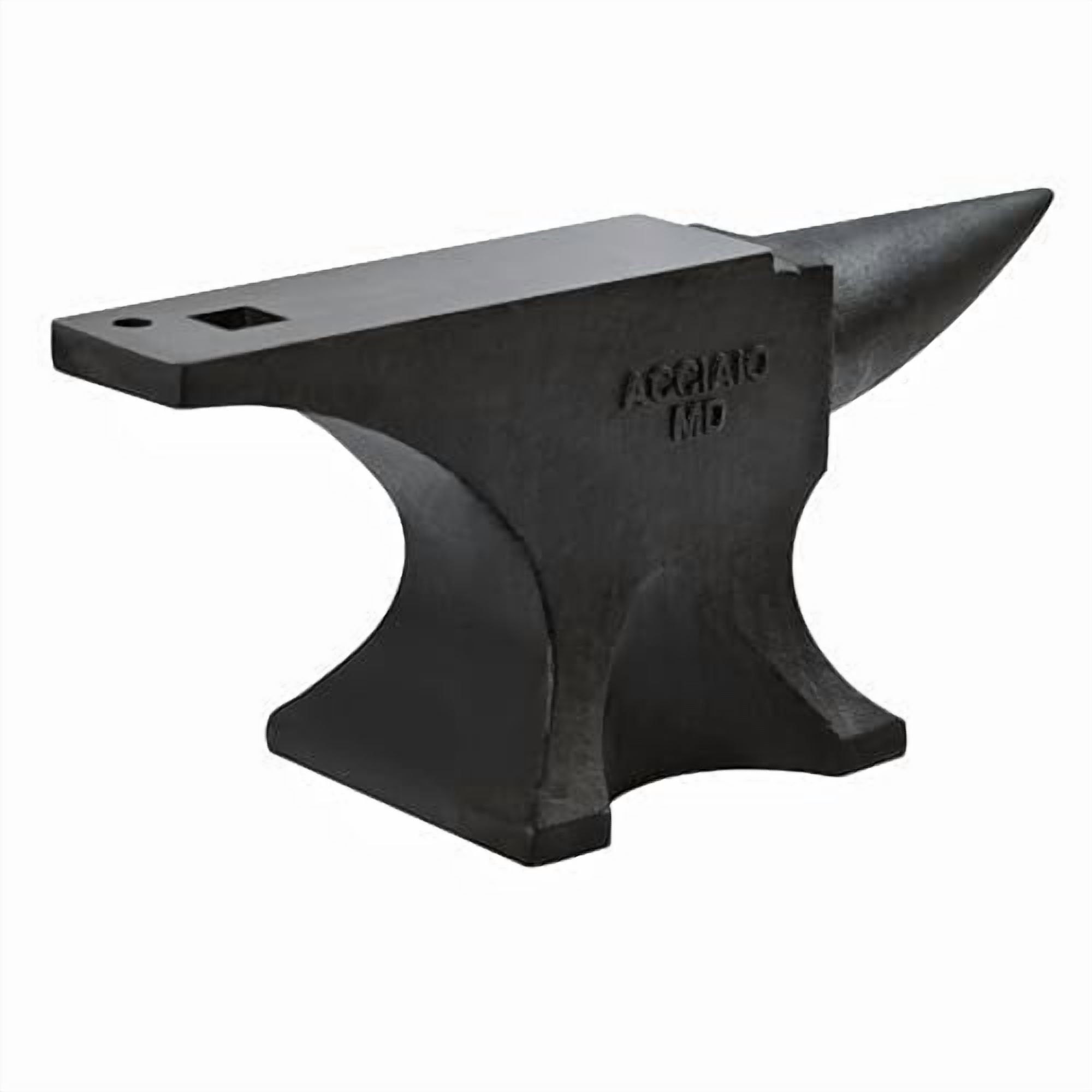 55Lbs Cast Steel Anvil,Single Horn Anvil,High Hardness Round Horn Anvil ...