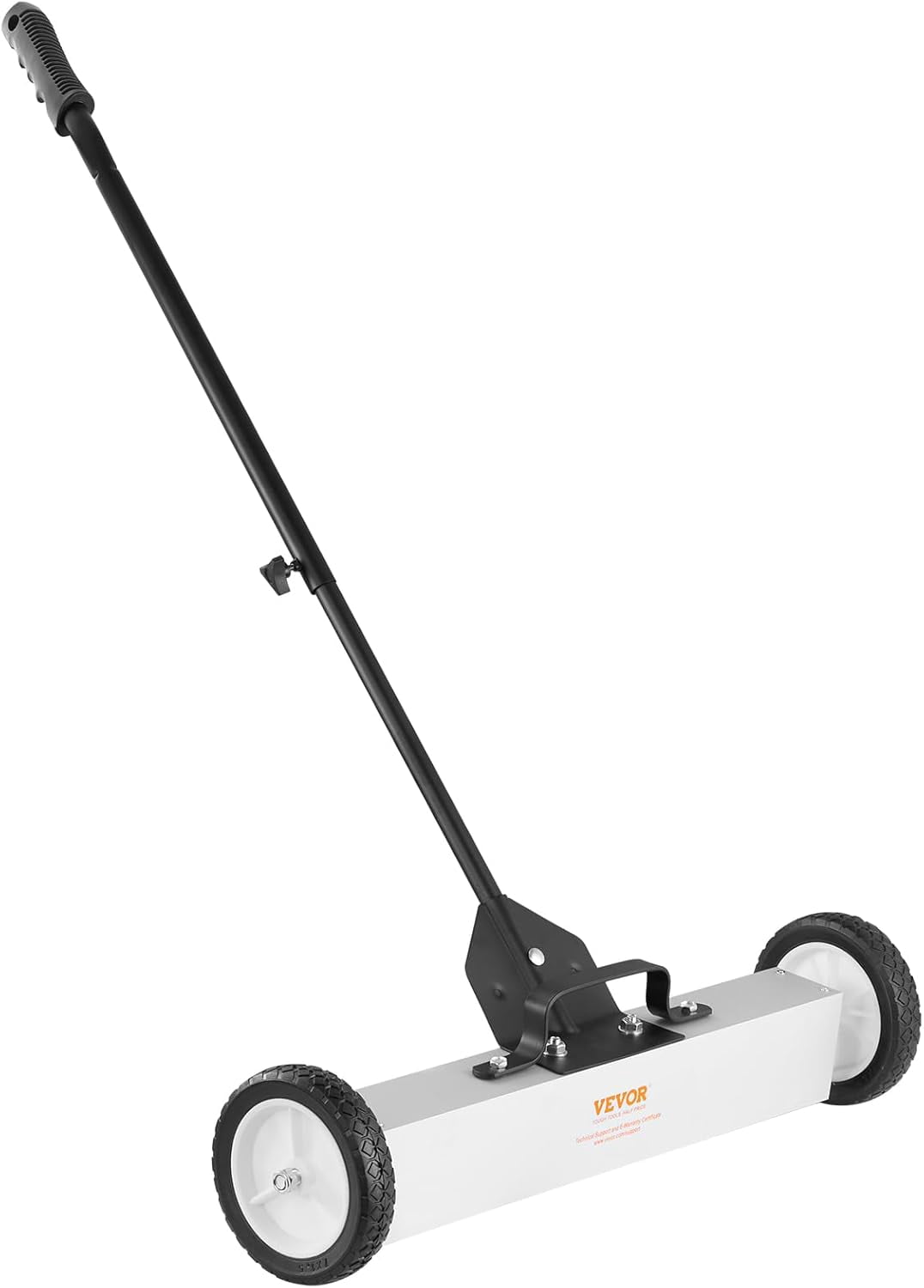 55Lbs Rolling Magnetic Sweeper with Wheels,Push-Type Magnetic Pick Up ...