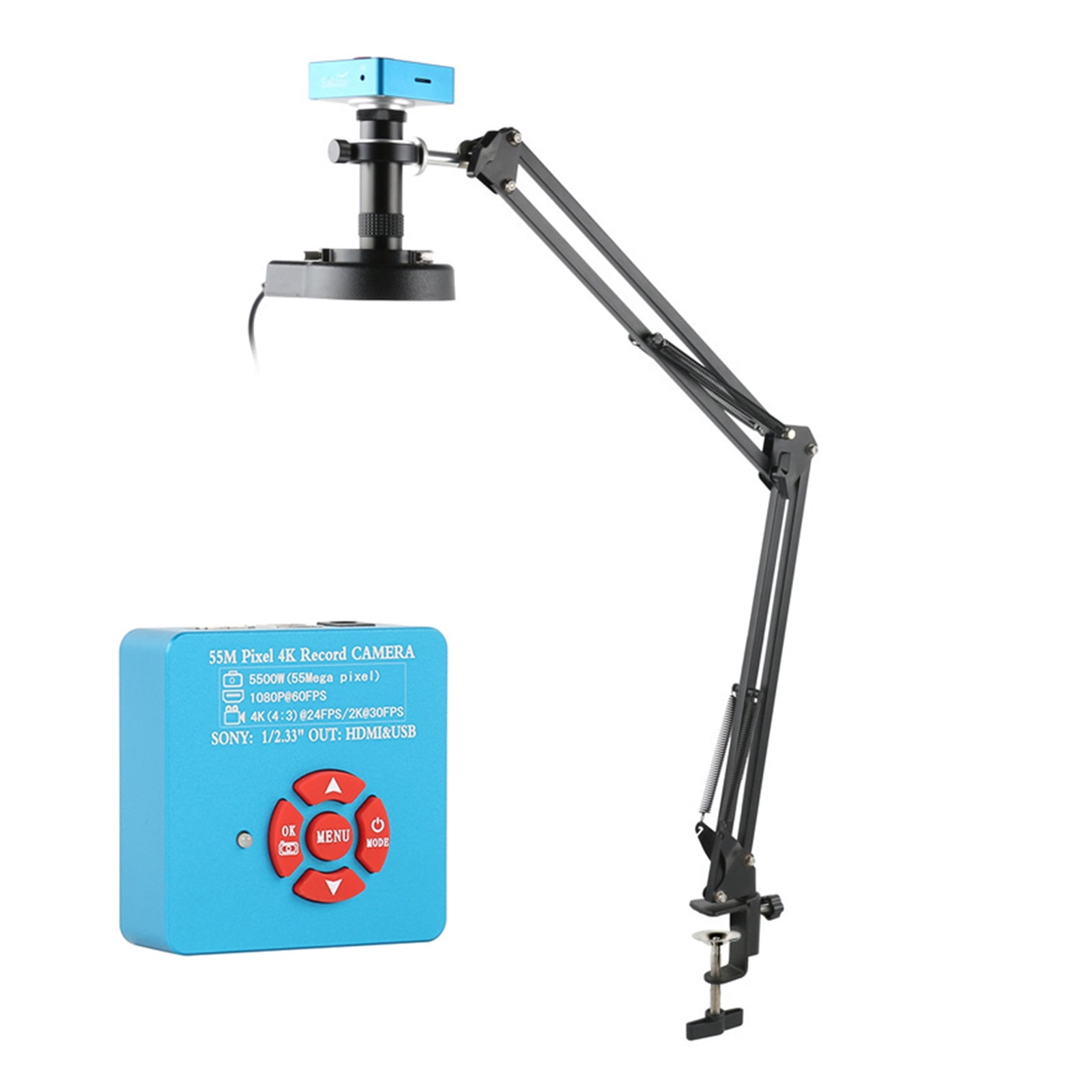 55MP 48MP 4K 2K 1080P Digital Electronic Industrial VGA USB Microscope ...
