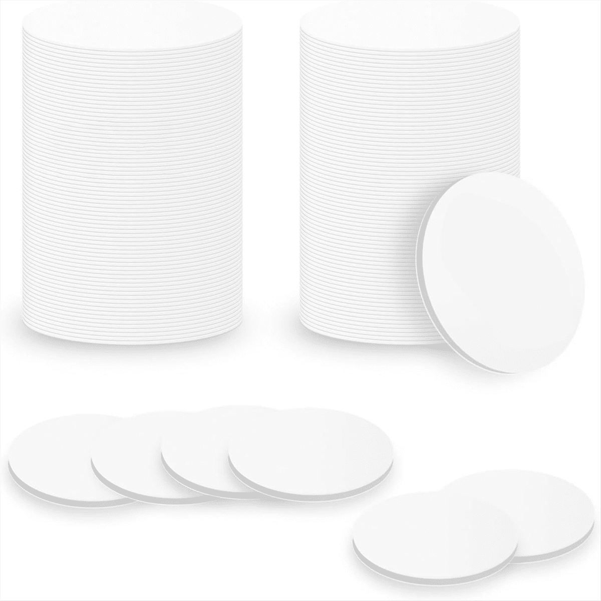 55Pcs NFC TagsNTAG215 Stickers Chip Round NFC 215 Tag Rewritable NFC ...