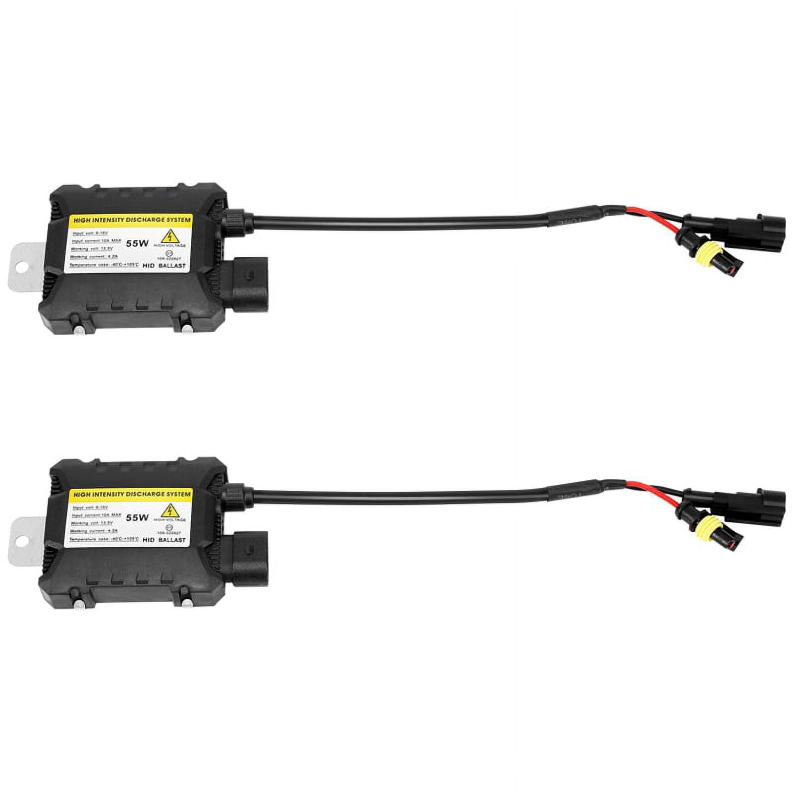 55W HID Bi Xenon Ballast 12V Digital Slim Ballast Fast Bright Electronic Ballast for H1 H3 H3C ...