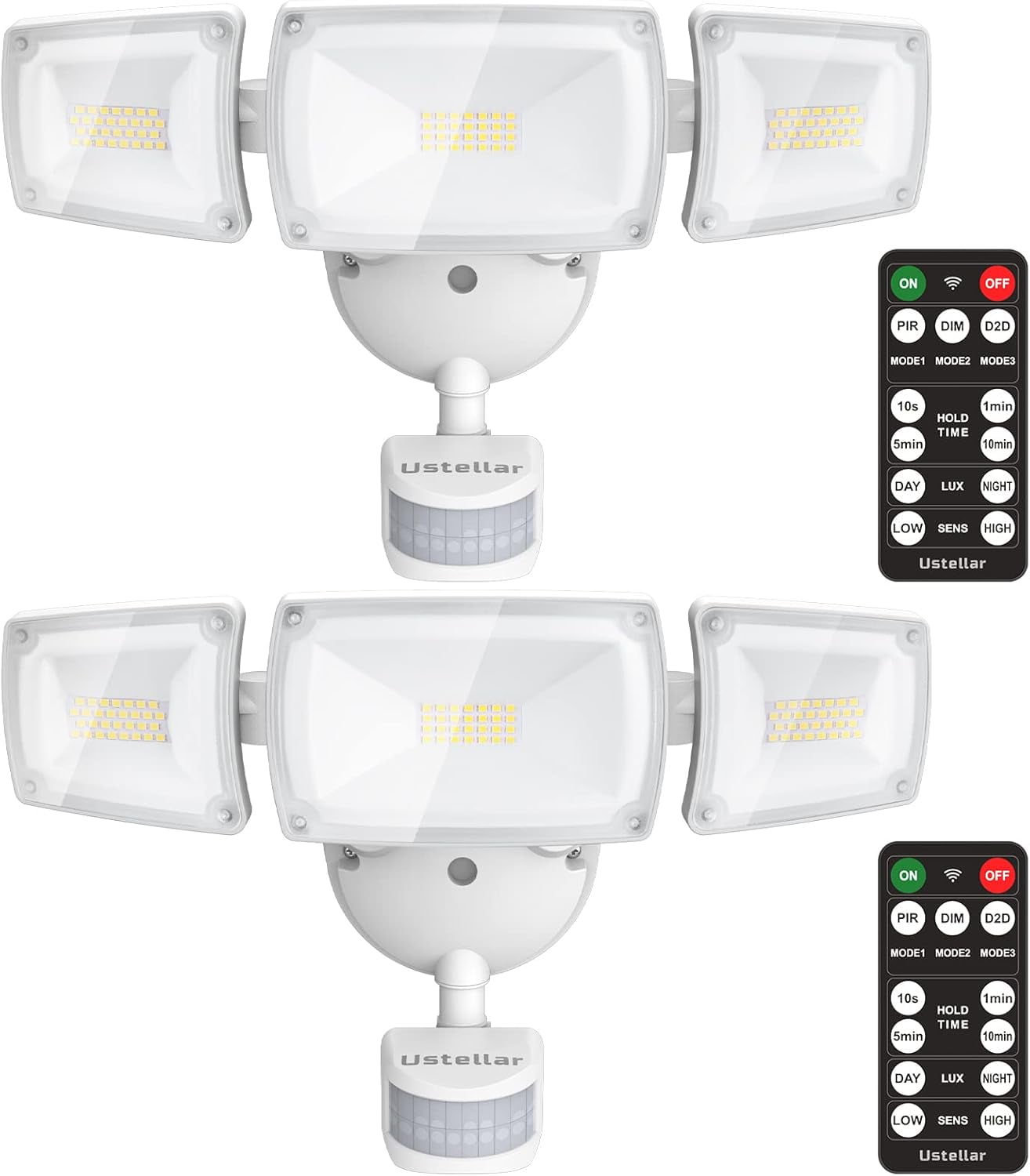 55W Security Lights Motion Outdoor with Remote, Motion Sensor Outdoor ...