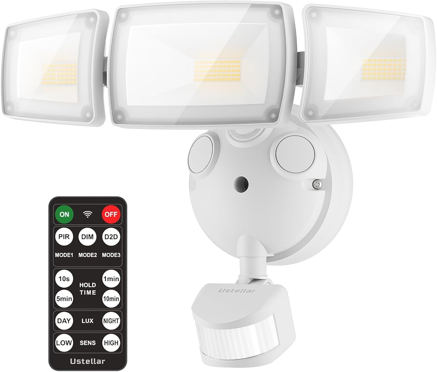 55W Security Lights Motion Outdoor with Remote, Motion Sensor Outdoor ...