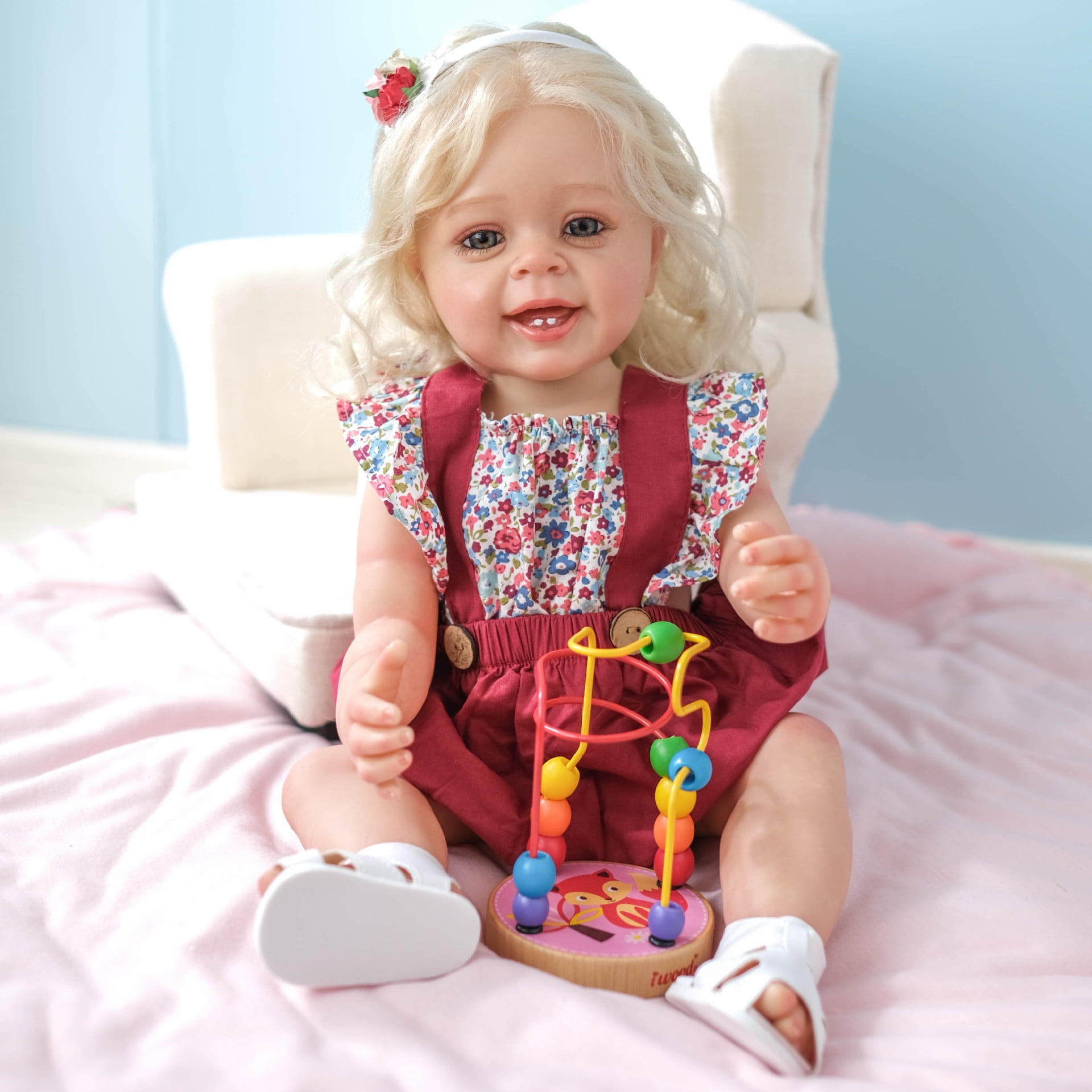 55cm/21.65inch Reborn Baby Dolls, Realistic Newborn Baby Dolls with ...