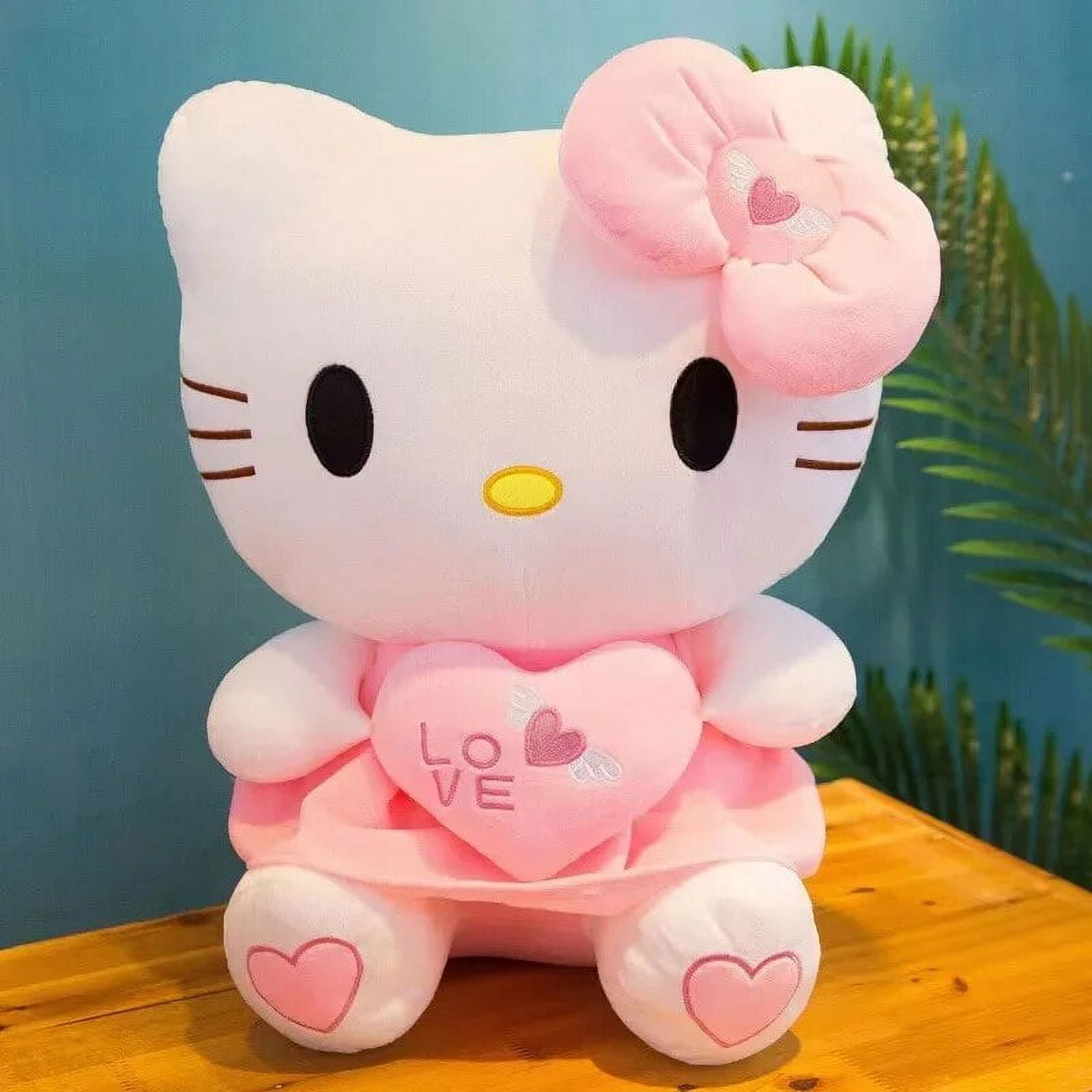55cm Giant Sanrio Hello Kitty Cat Plush Toys Cartoon KT Cat Plushie ...