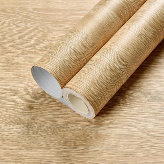 55cm Wide Wood Grain Home Decor Furniture Waterproof Vinyl Wall Sticker ...