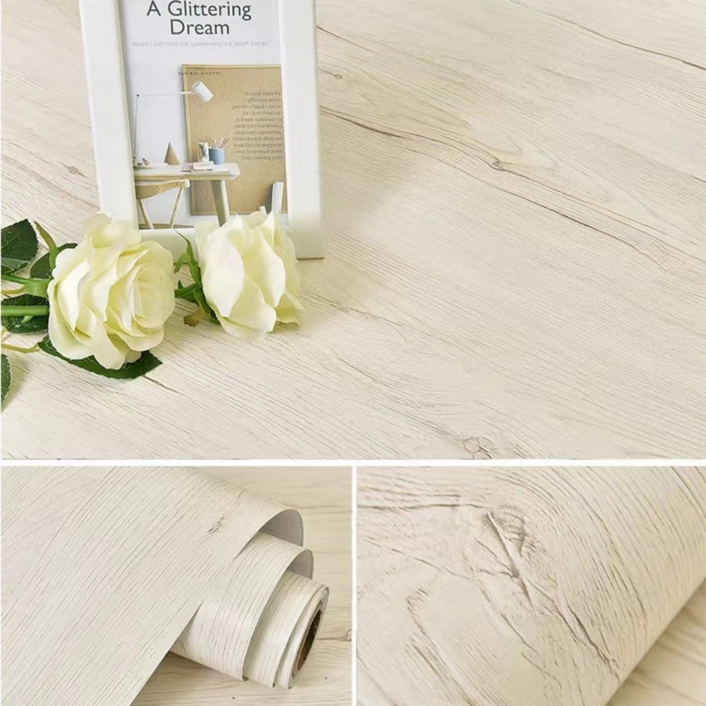 55cm Wood Grain Sticker Self-adhesive High Quality Wallpaper Suitable ...