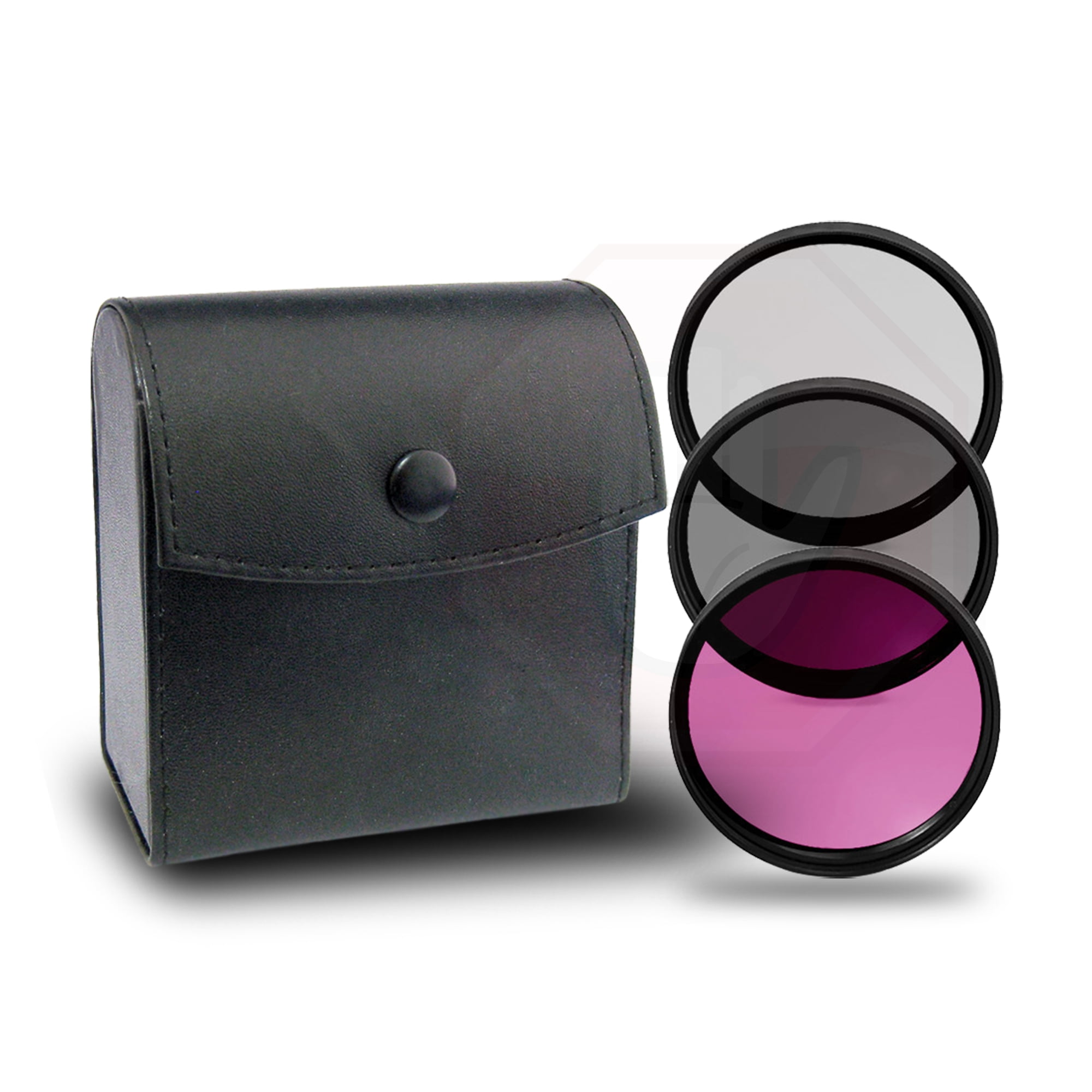 55mm Glass Filter Kit (UV-CPL-FLD) 3pc Filter kit - Walmart.com