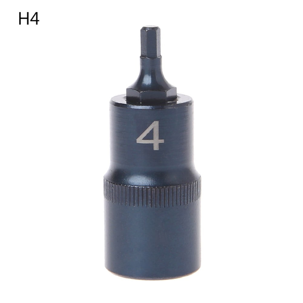 55mm H4-H17 Hexagon Screwdriver Socket 1/2Inch Adapter Drill Bit Hand ...