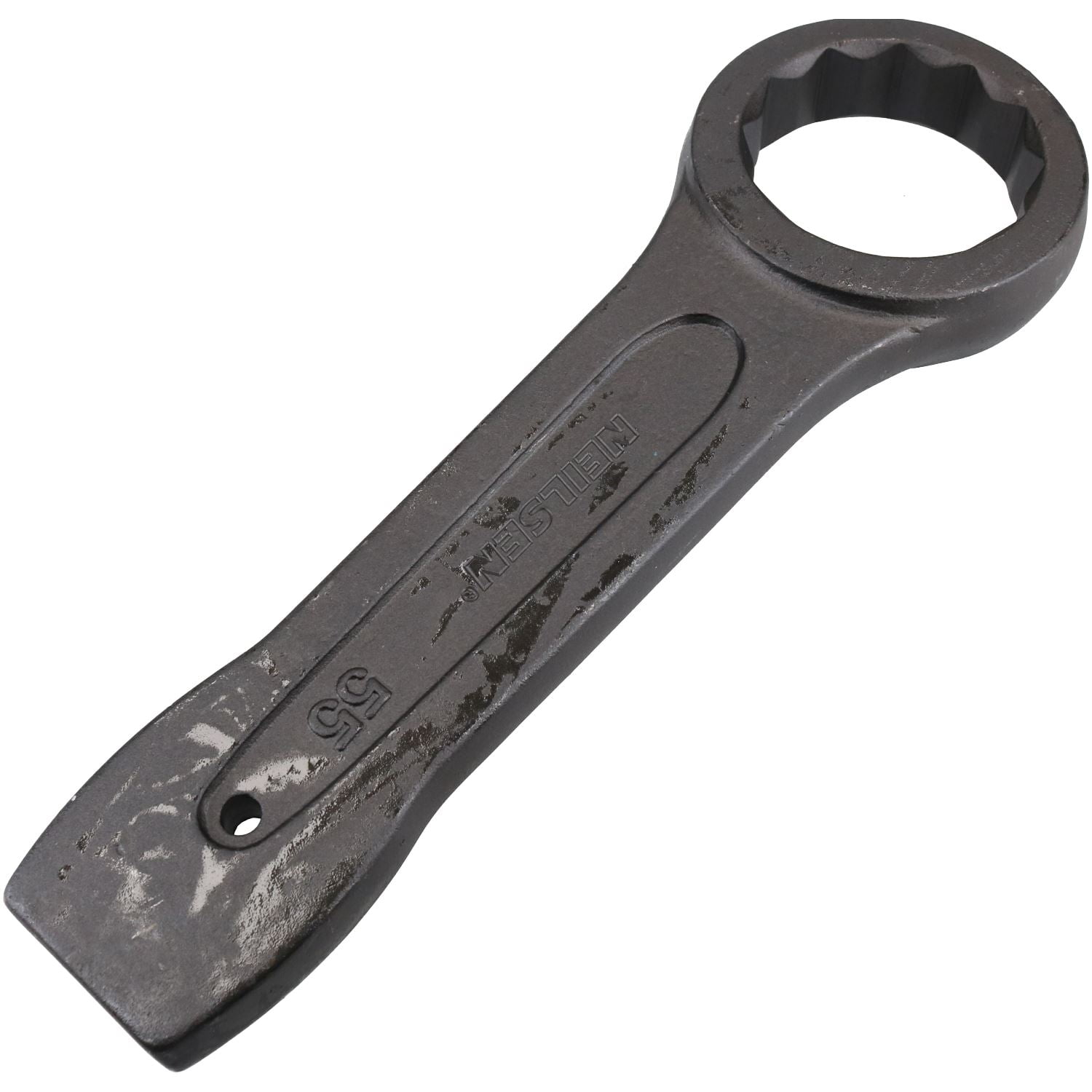 55mm Slogging Box End Striking Ring Wrench Spanner Bi-Hex 12 Sided ...
