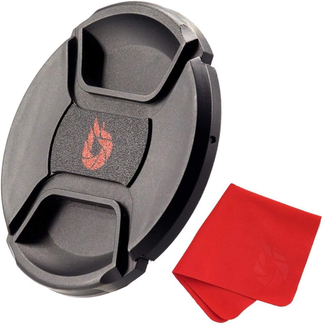 55mm Snap-On Center-Pinch Lens Cap, Extra Strong Springs, Camera Lens ...