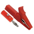 55mm Spring Clip Banana Plug Probes With 4mm Banana Plug Cable Clip ...