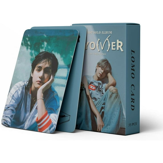 55pcs Bangtan Boys V Kim Taehyung Photocards BTS Kim Tae Hyung Lomo BTS ...