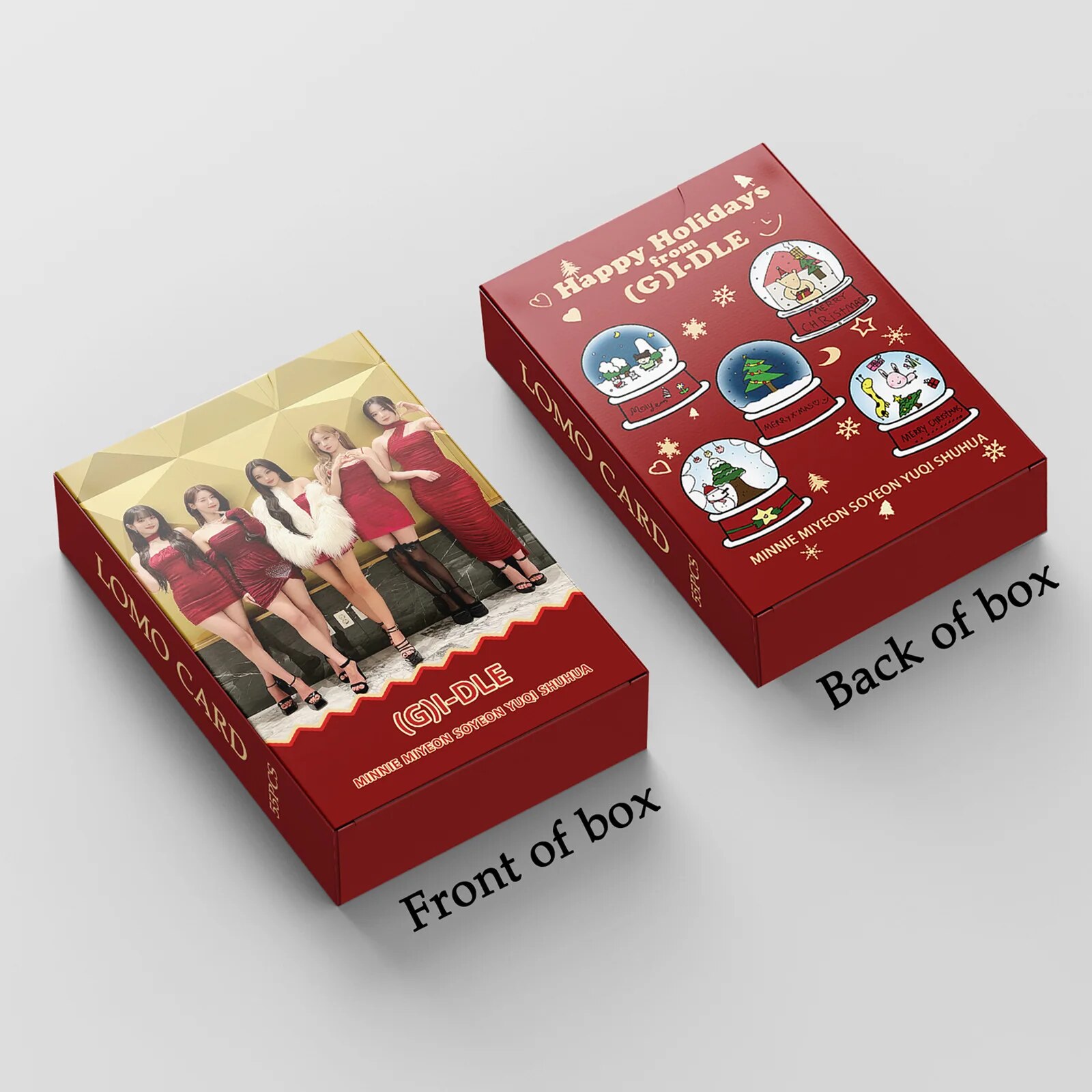 55pcs/Box Kpop (G)I-DLE 2nd Full Album lomo cards gidle Super Lady ...