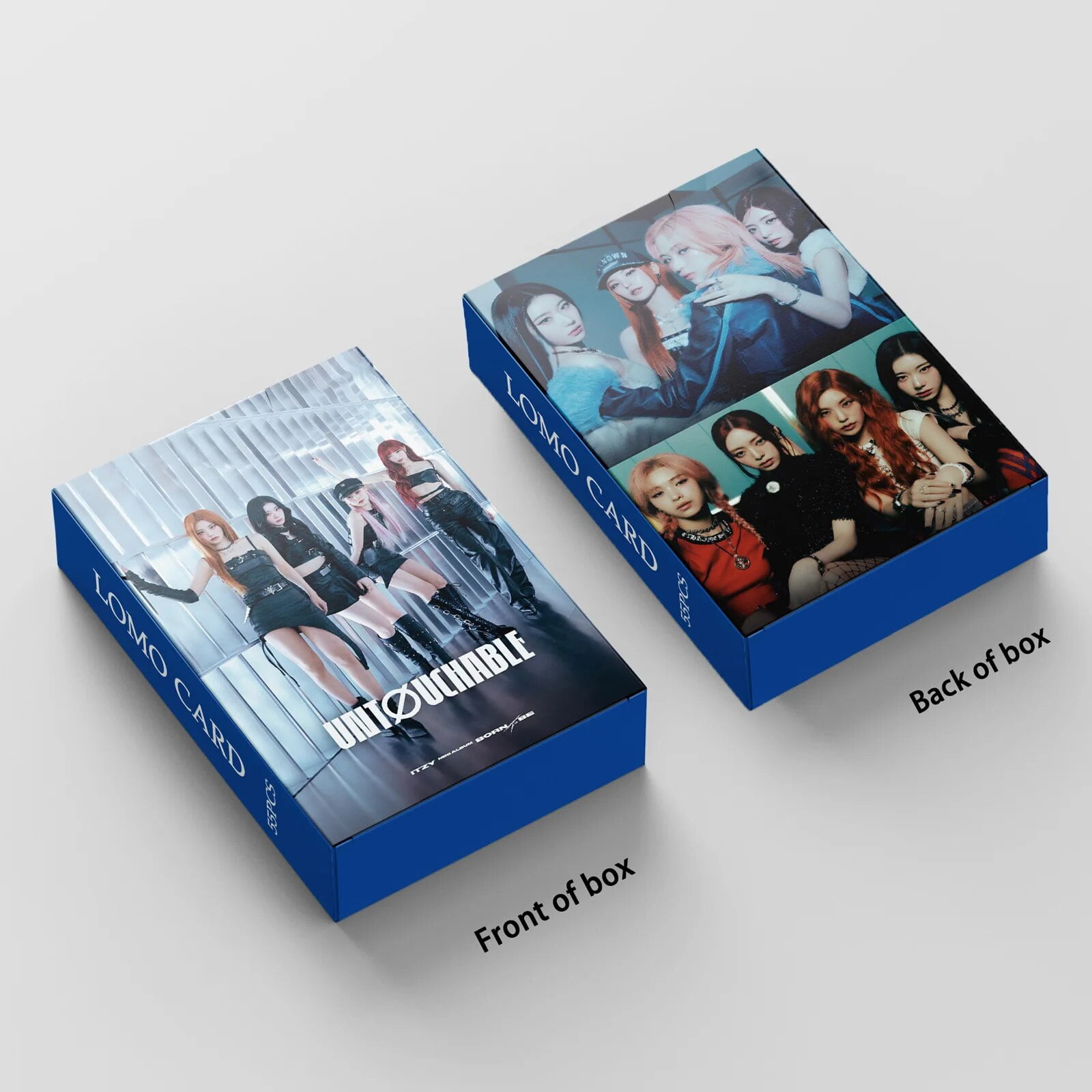 55pcs/Box Kpop IVE Won Young LOMO Cards ITZY UNTOUCHABLE Photocards ...