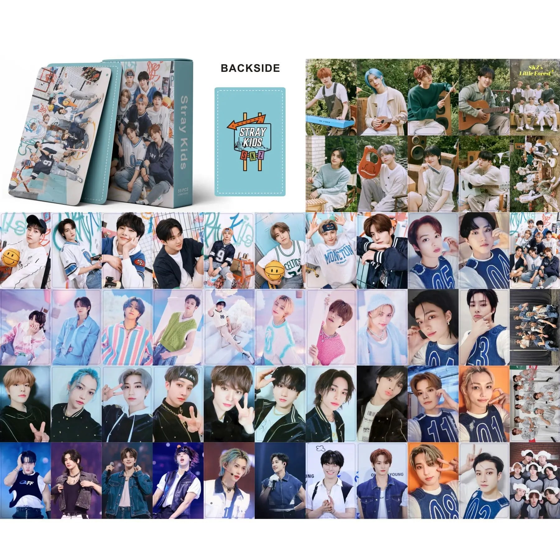 Customer reviews for 55pcs/Box Kpop Straykids 2023 Xmax Photo Cards, SKZ Perfect Day 2024 lomo ...