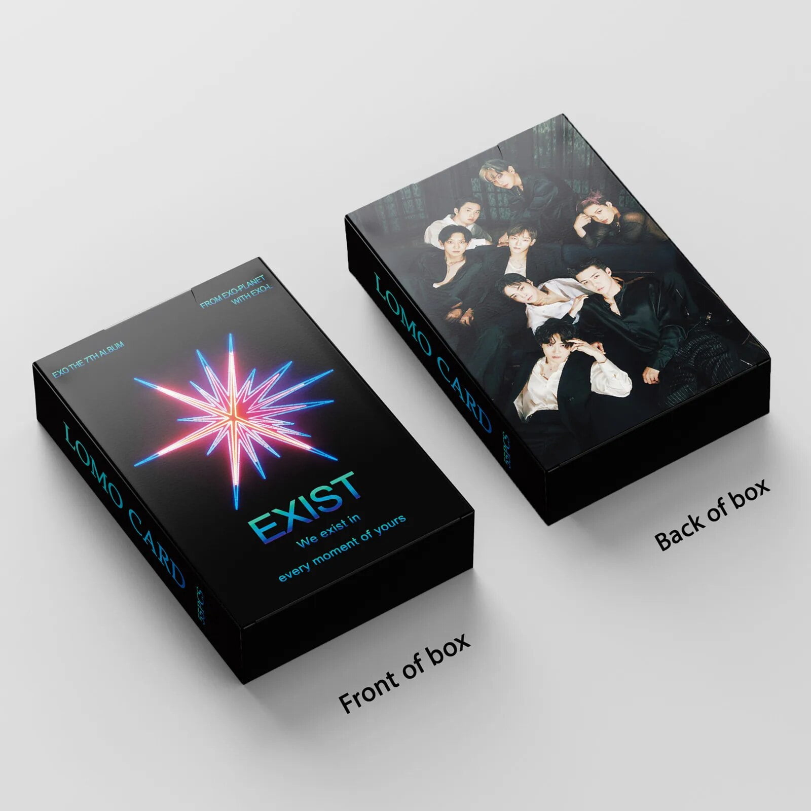55pcs/Box Kpop TREASURE MOVE lomo cards exo New Song Cream Soda ...