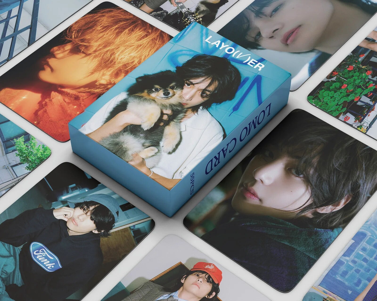 55pcs/Box Kpop star Layover photocards aespa BETTER THINGS lomo cards ...