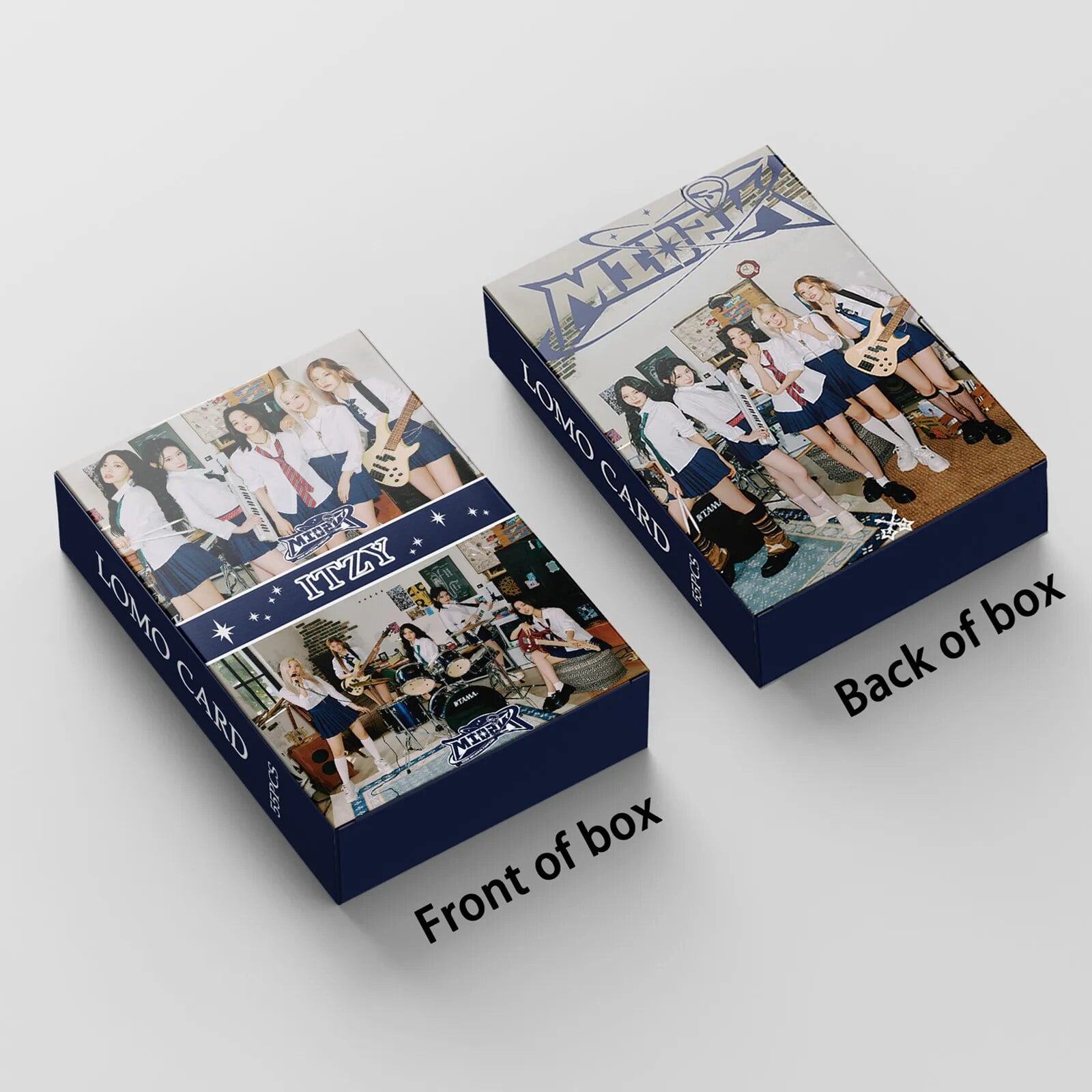 55pcs/Set Kpop ITZY BORN TO BE photocards CHESHIRE Blah Blah Blah lomo ...