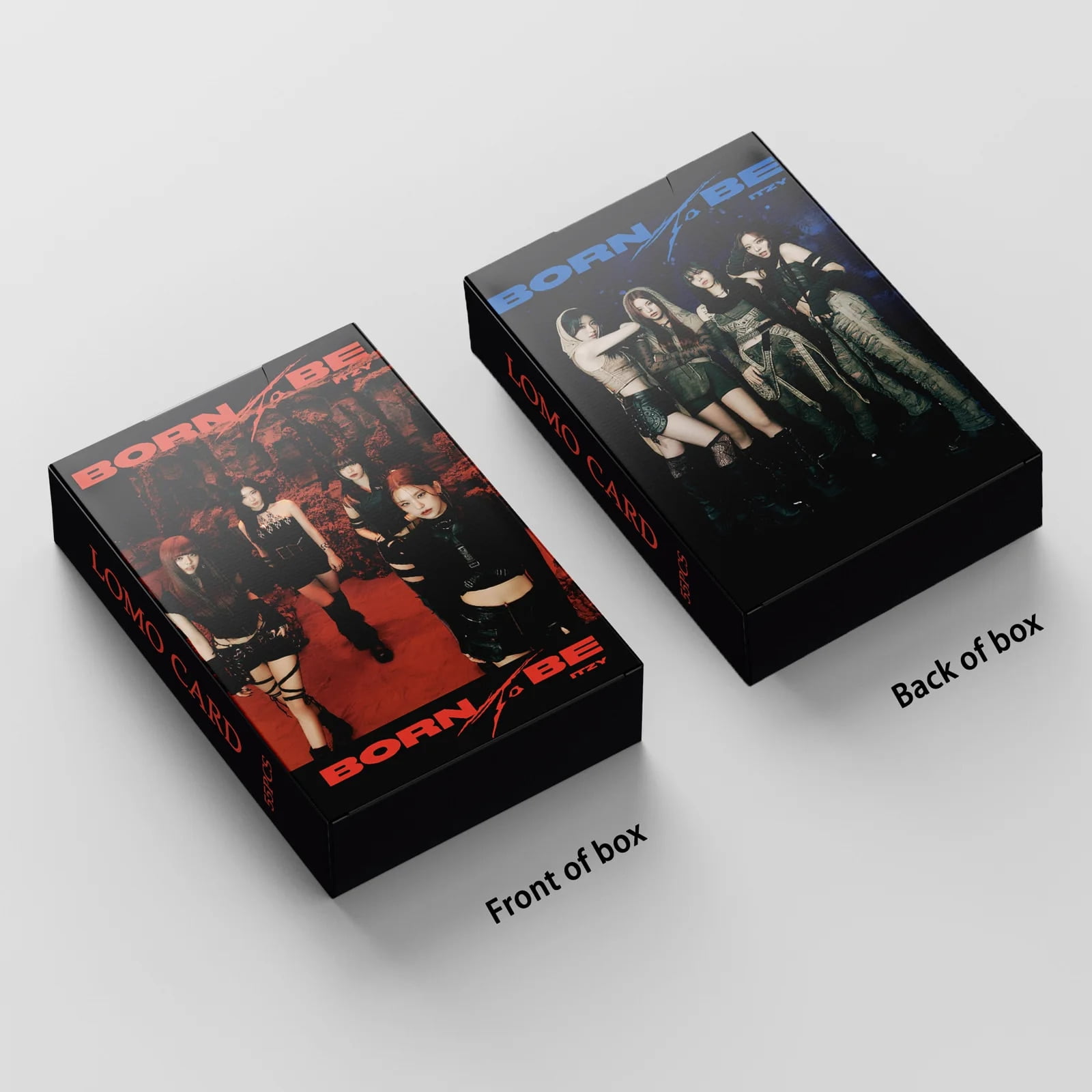 55pcs/Set Kpop ITZY BORN TO BE photocards CHESHIRE Blah Blah Blah lomo cards itzy album RINGO ...