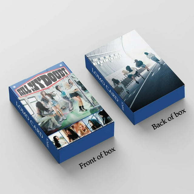 55pcs/Set Kpop ITZY BORN TO BE photocards CHESHIRE Blah Blah Blah lomo ...